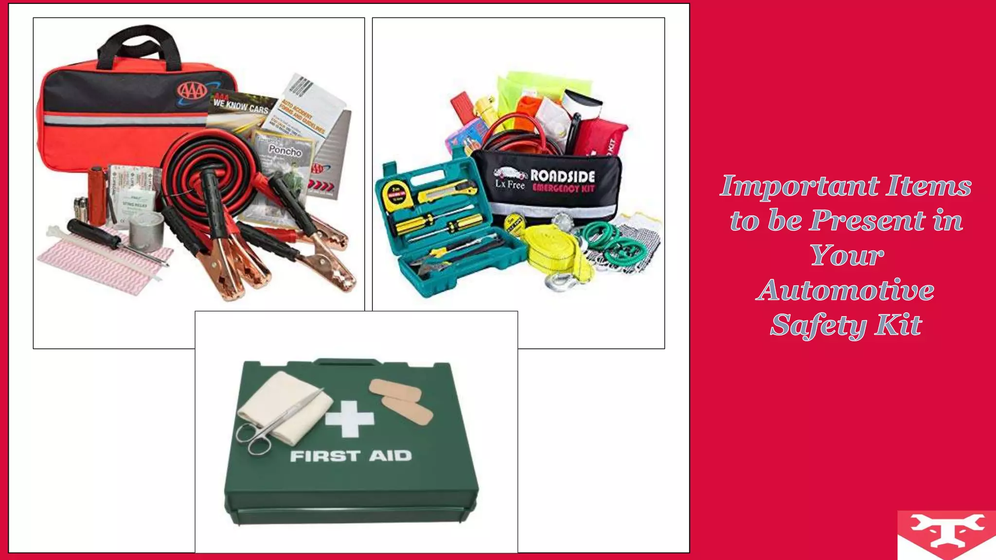 Important Items to be Present in your Automotive Safety Kit | PPTX