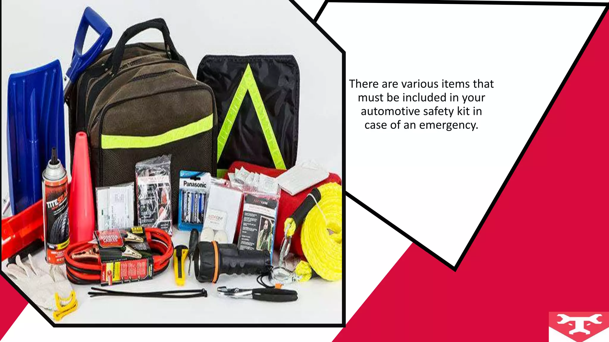 Important Items to be Present in your Automotive Safety Kit | PPTX