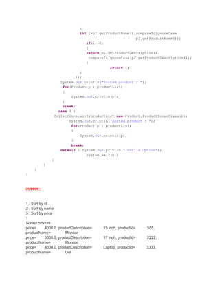Important java programs(collection+file) | PDF