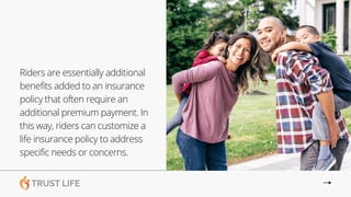 Important life insurance riders to consider | PPT