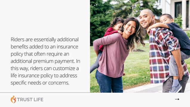Important life insurance riders to consider | PPT