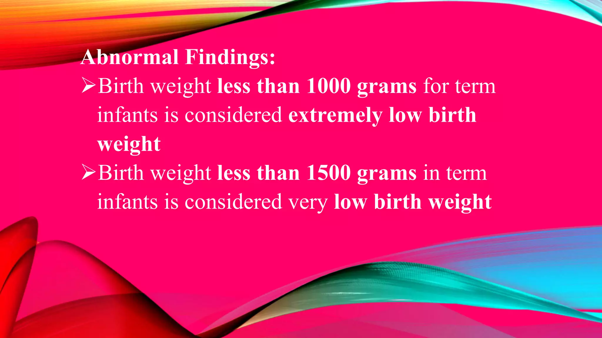 Important measurements of a newborn | PPTX