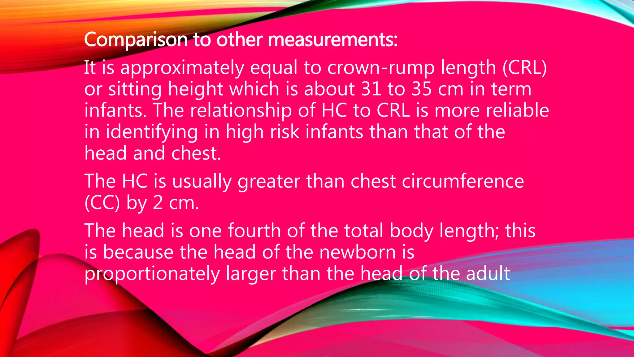 Important measurements of a newborn | PPTX