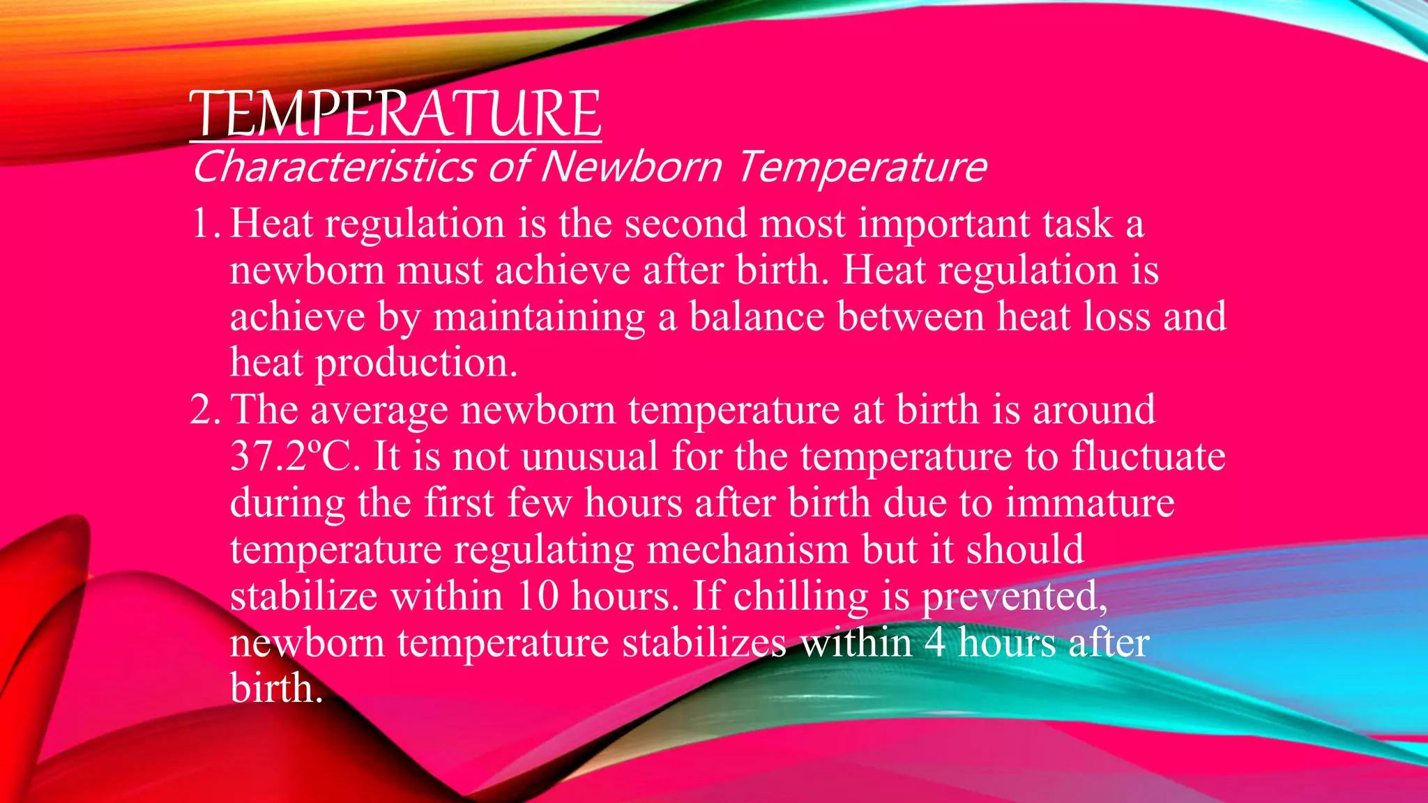 Important measurements of a newborn | PPTX