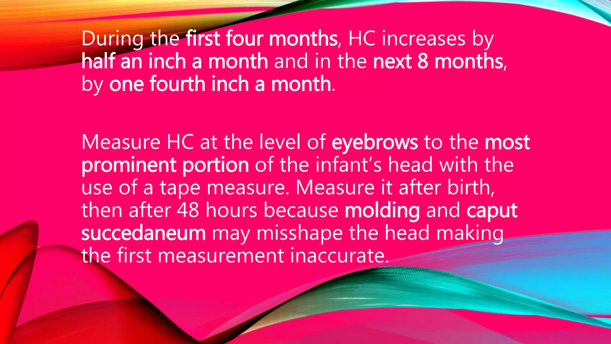 Important measurements of a newborn | PPTX
