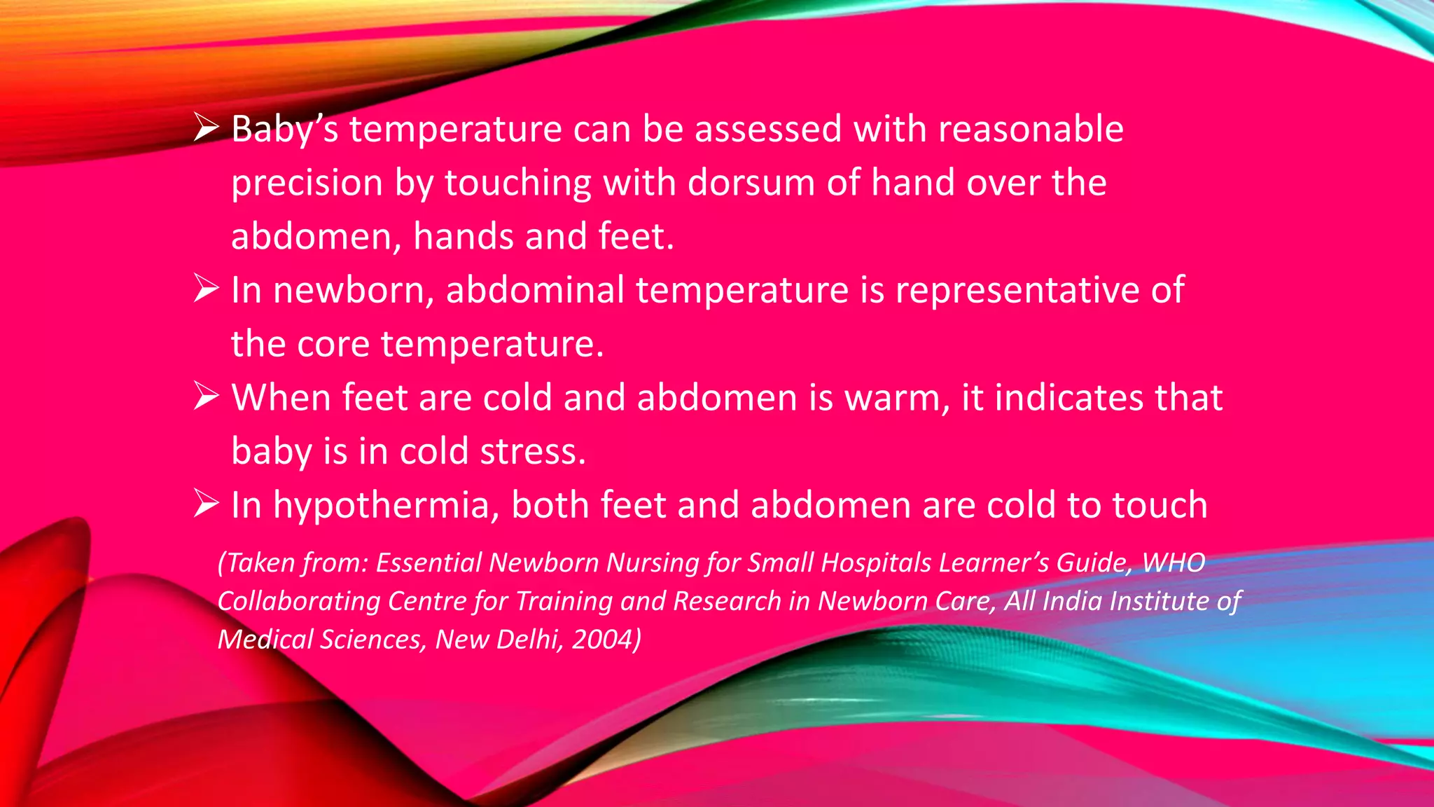 Important measurements of a newborn | PPTX
