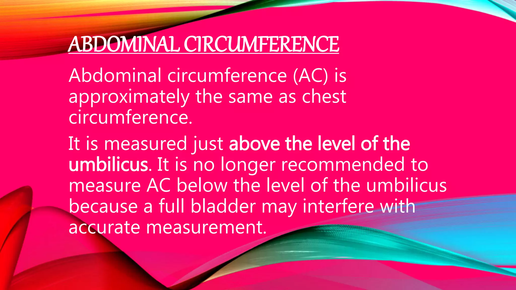 Important measurements of a newborn | PPTX