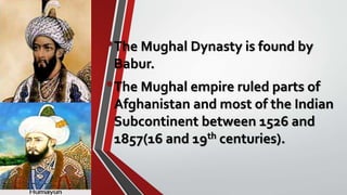 Important monarchs of india | PPTX
