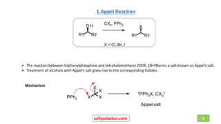 Important name reaction for csir net and gate chemistry | PPTX