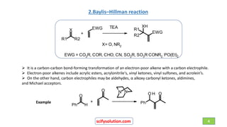 Important name reaction for csir net and gate chemistry | PPTX