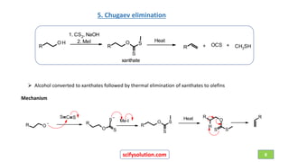 Important name reaction for csir net and gate chemistry | PPTX