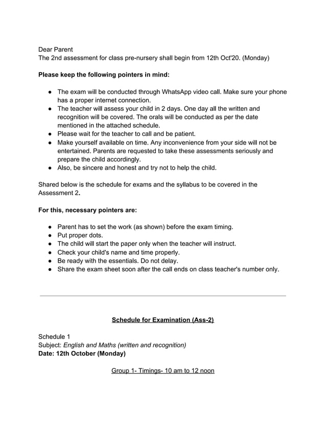 Important notice for assessment 2 | PDF