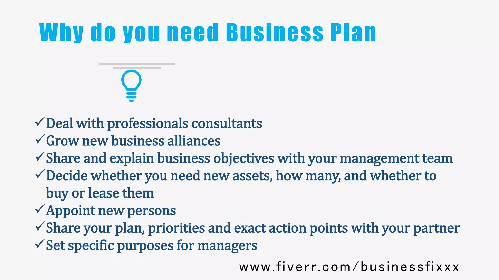 Importance of business plan | PPTX