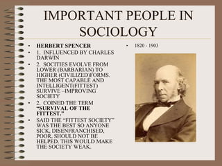 Important people in sociology | PPTX