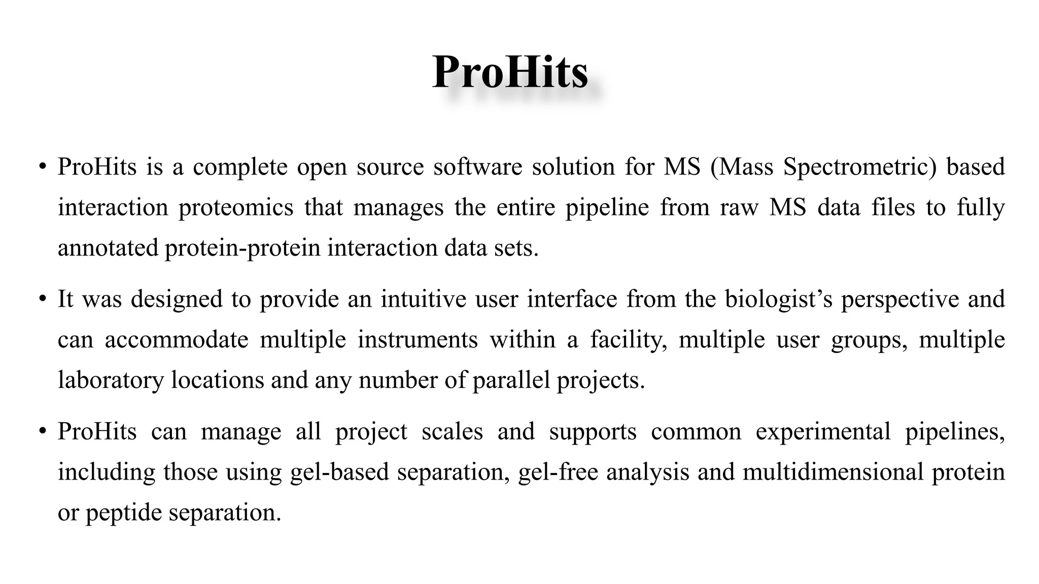 Important protein databases and proteomics softwares | PPTX