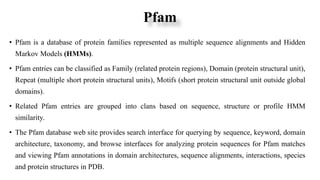 Important protein databases and proteomics softwares | PPTX