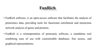 Important protein databases and proteomics softwares | PPTX