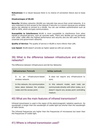 Important questions on mobile computing | PDF