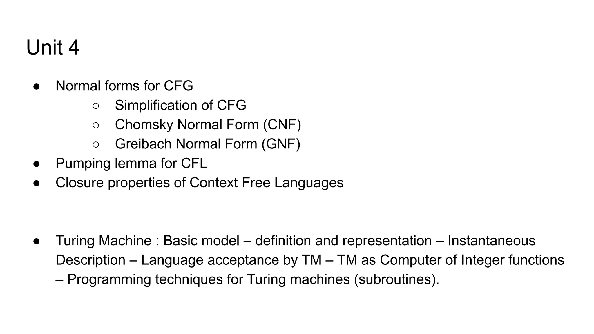 Important Questions For Theory Of Computation | PDF