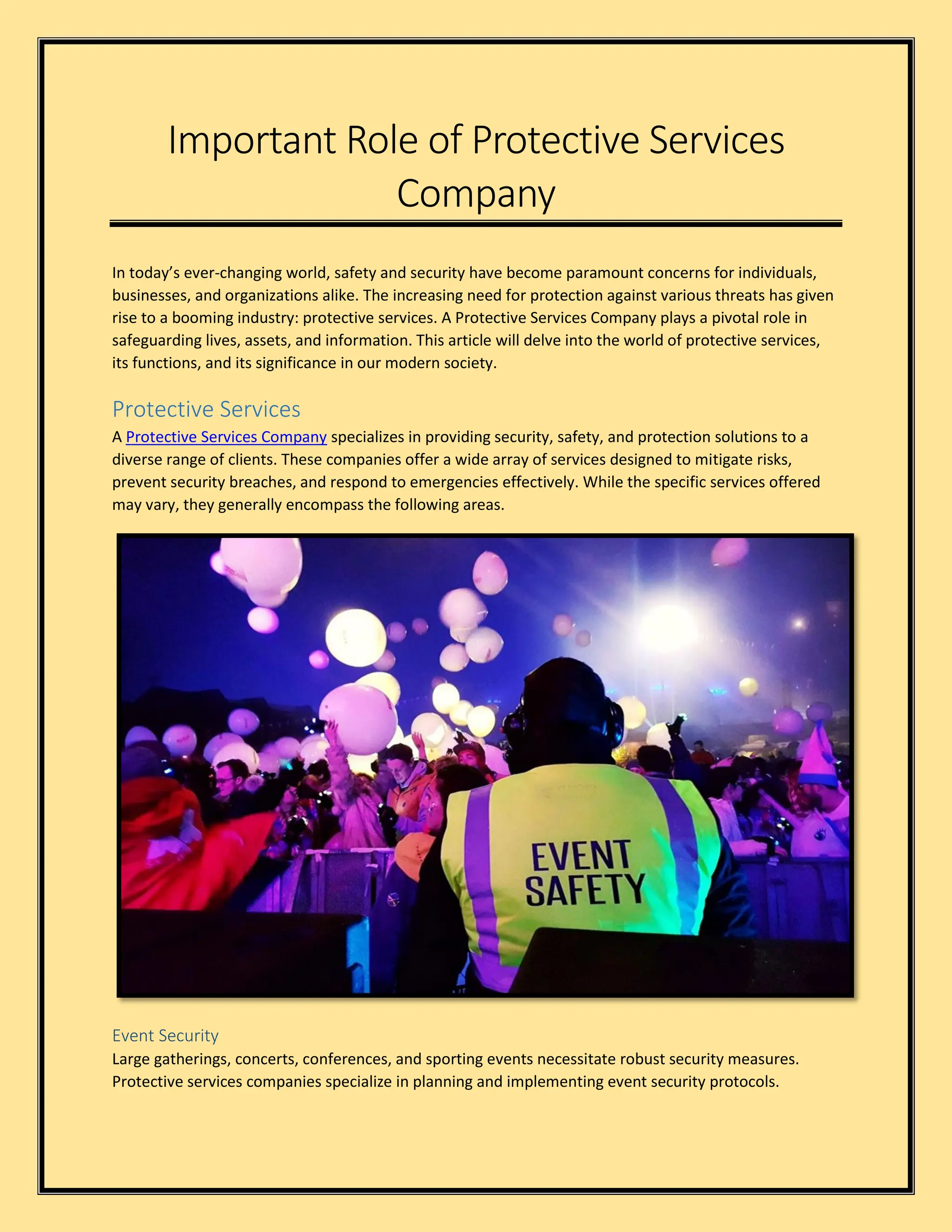 Important Role of Protective Services Company.pdf