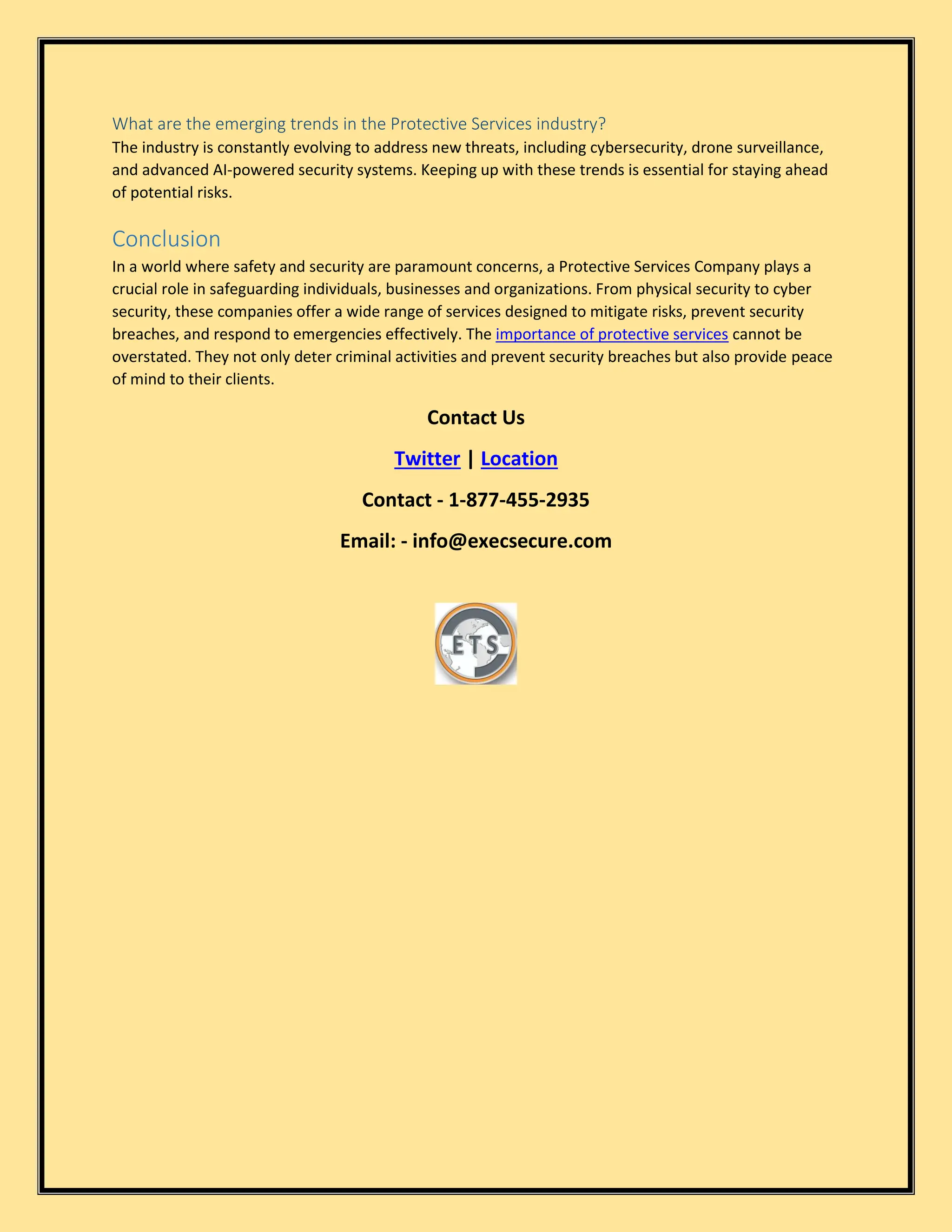 Important Role of Protective Services Company.pdf