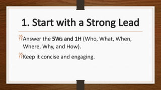 Important Rules for Writing a News Article.pptx