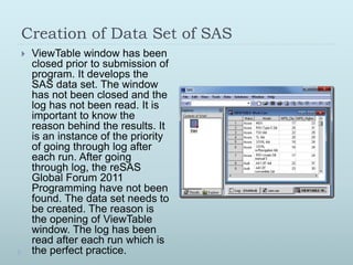 Important SAS Tips and Tricks for A Grade | PPTX