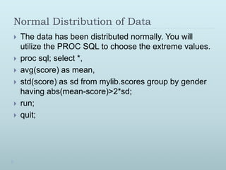 Important SAS Tips and Tricks for A Grade | PPT
