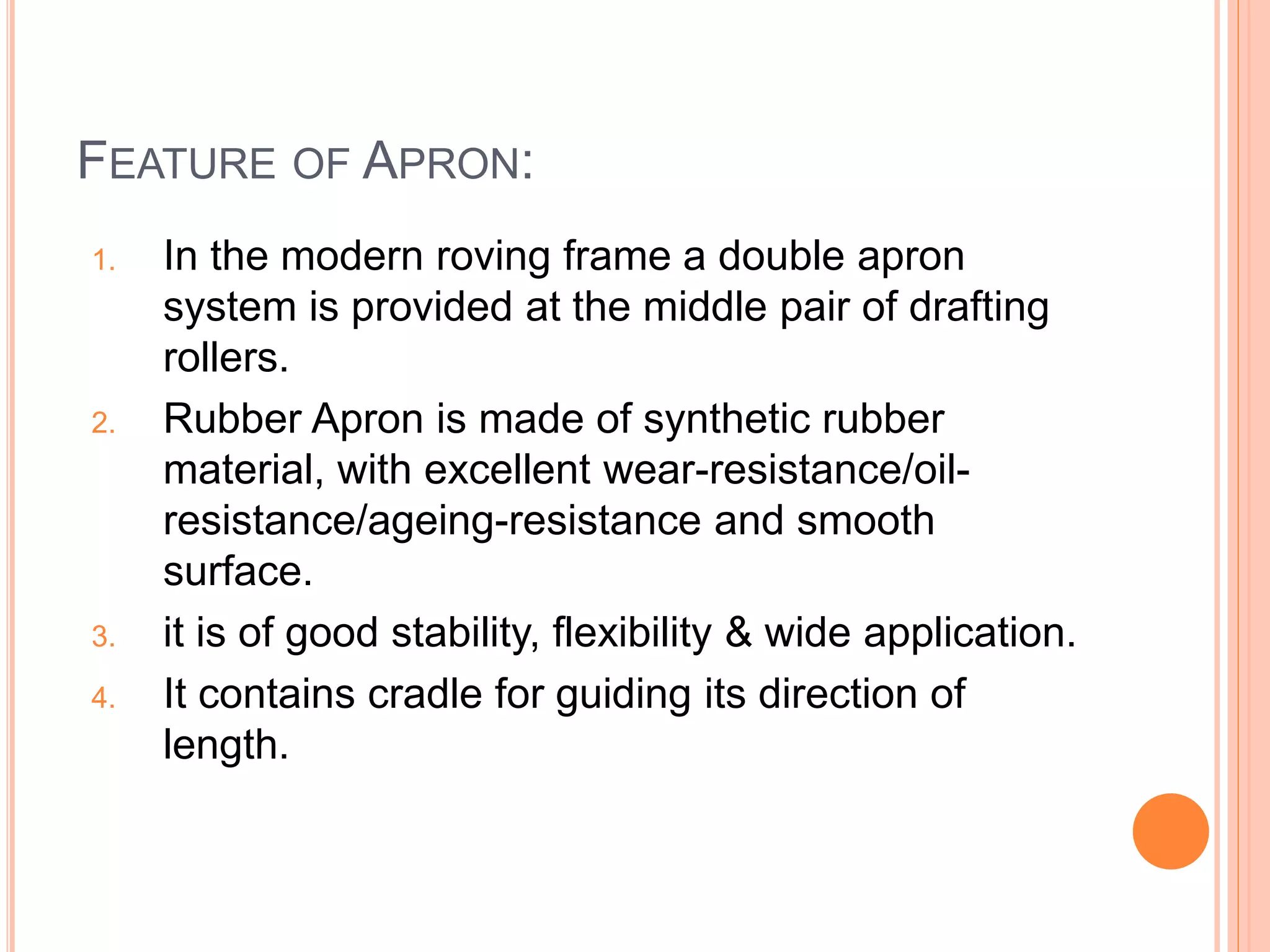Important parts on ring frame | PPTX