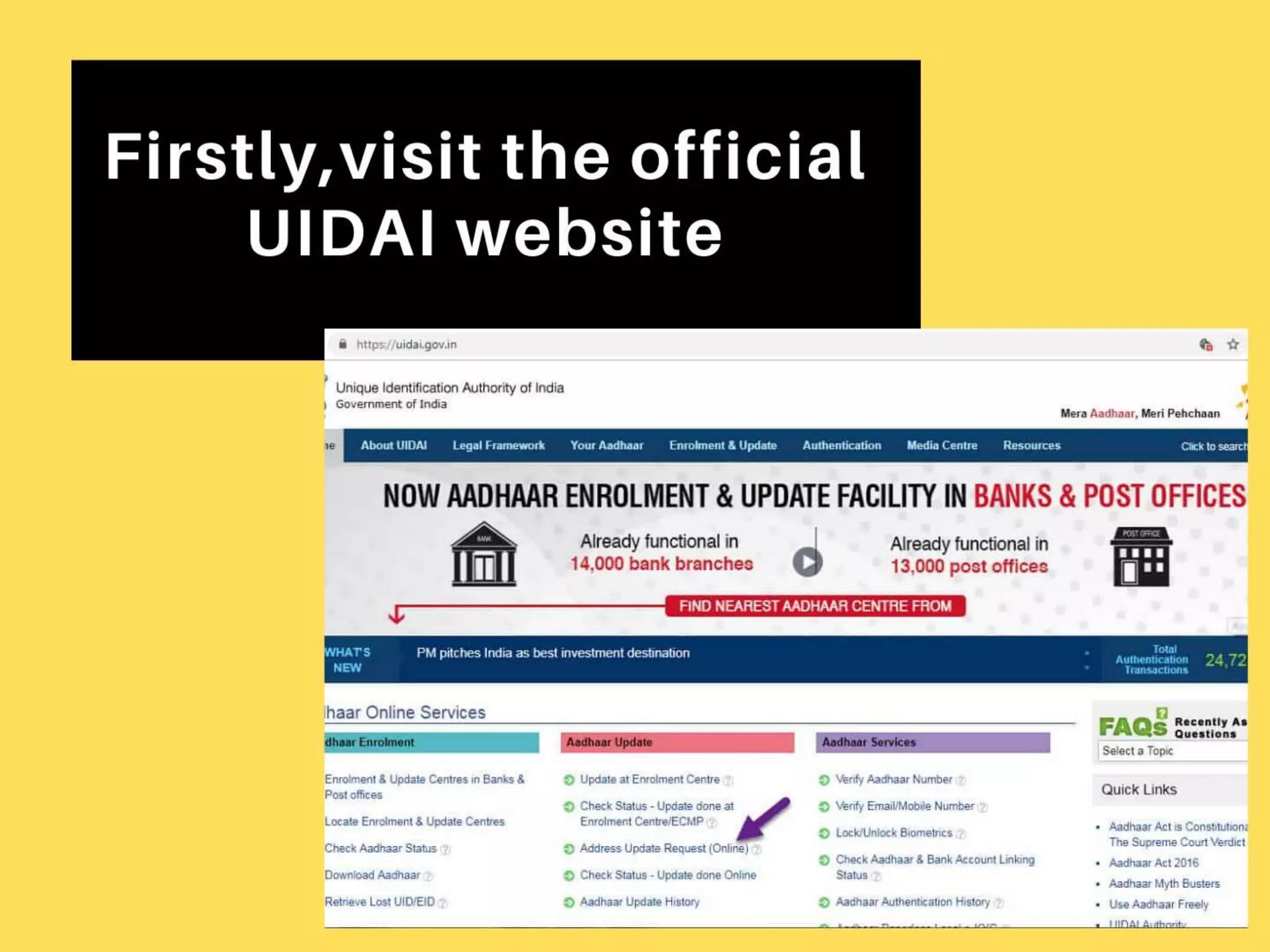 Important Steps for Aadhar Card Verification | PPT