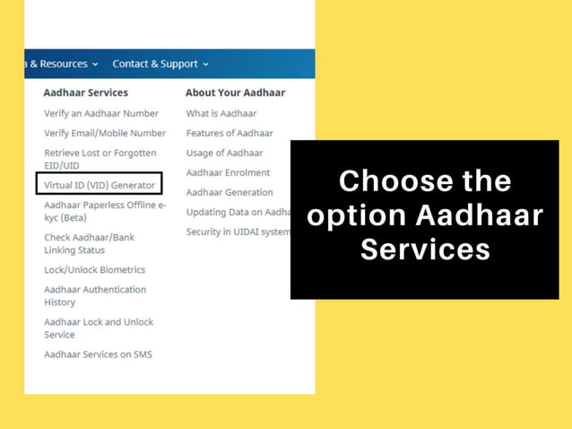 Important Steps for Aadhar Card Verification | PPT
