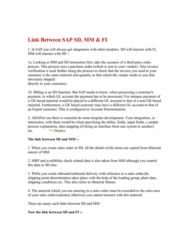 Important tables for sap sd | DOC