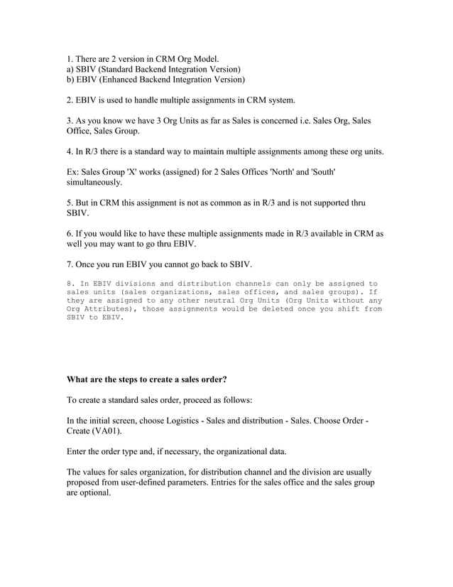 Important tables for sap sd | DOC