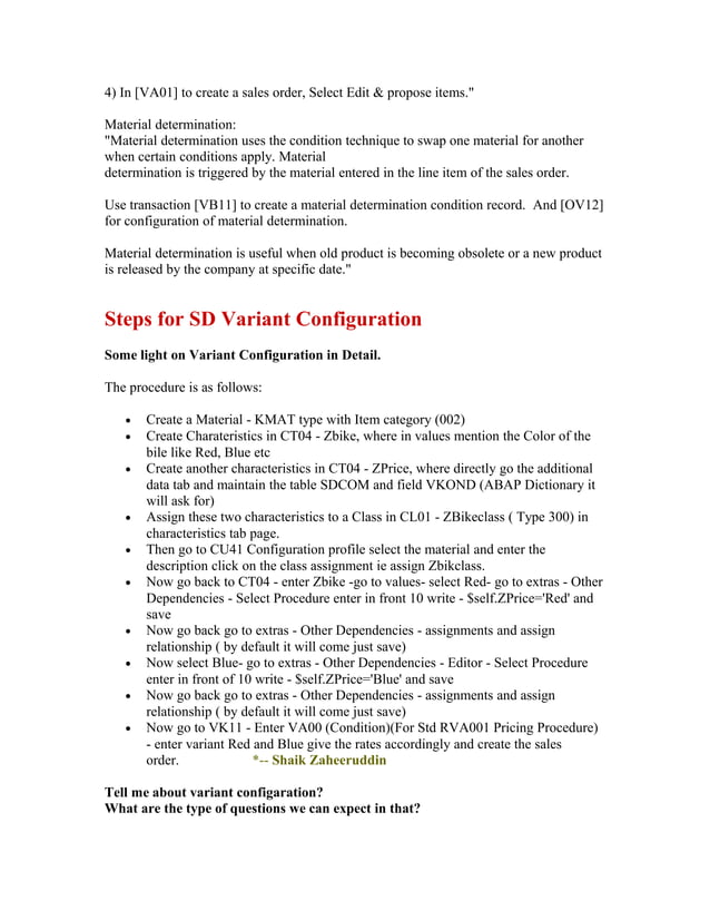 Important tables for sap sd | DOC