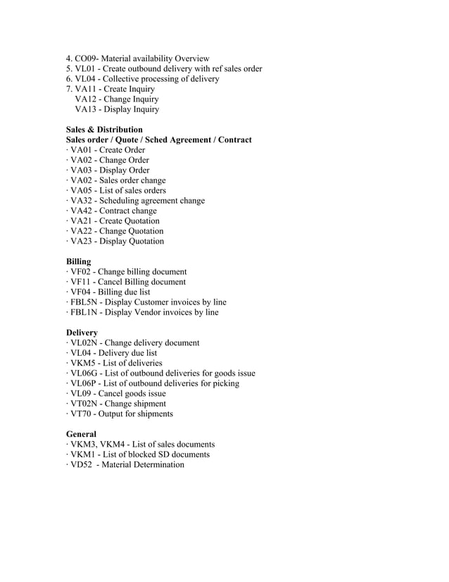 Important tables for sap sd | DOC