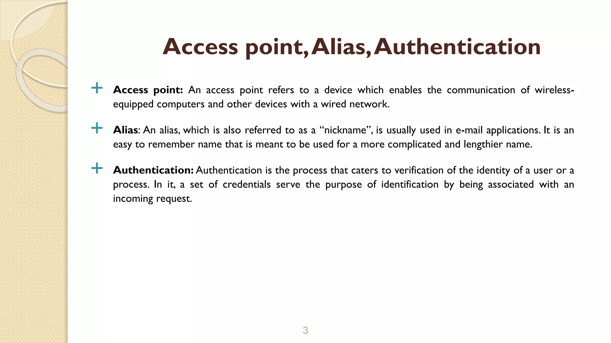 Important Terminology for the Users of Web-based Services | PPT