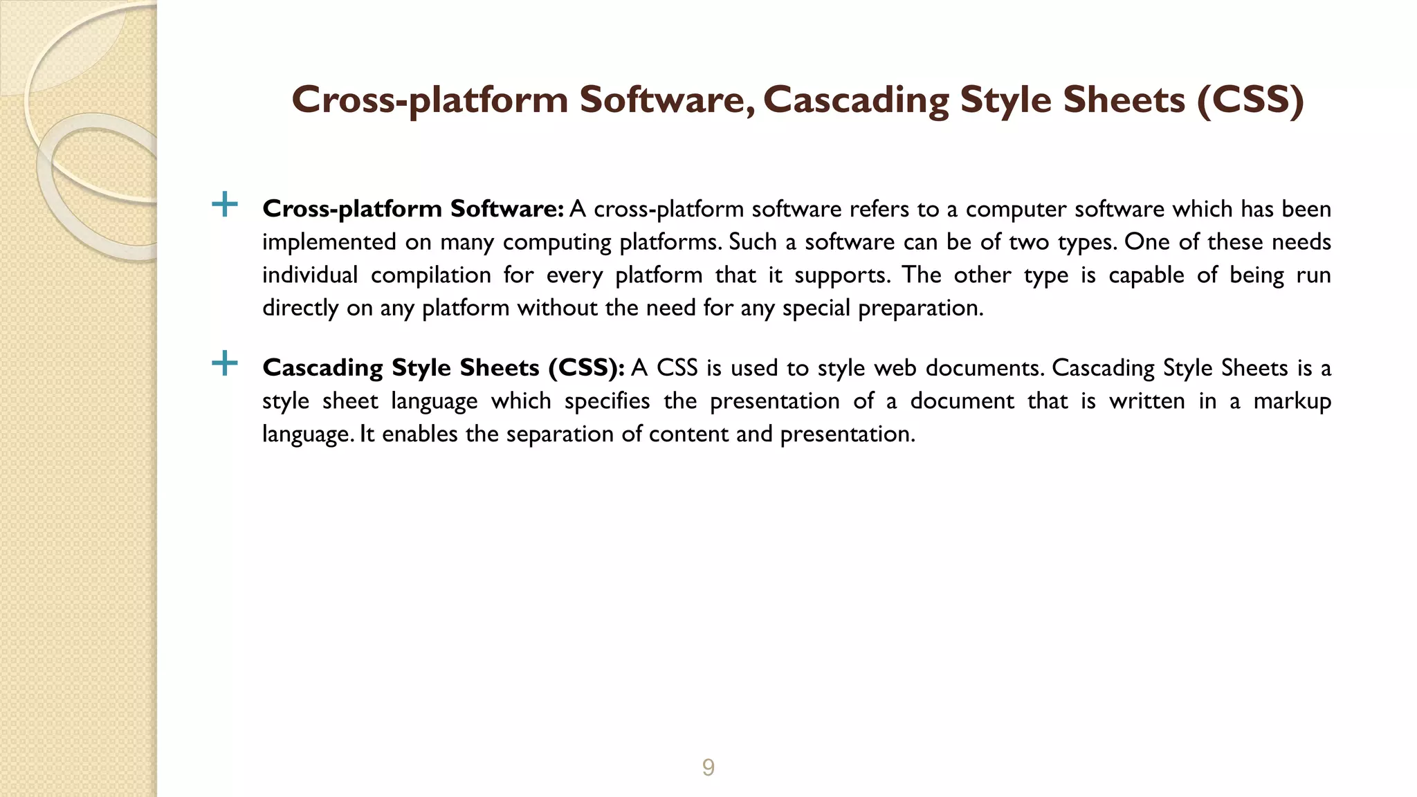 Important Terminology for the Users of Web-based Services | PPT