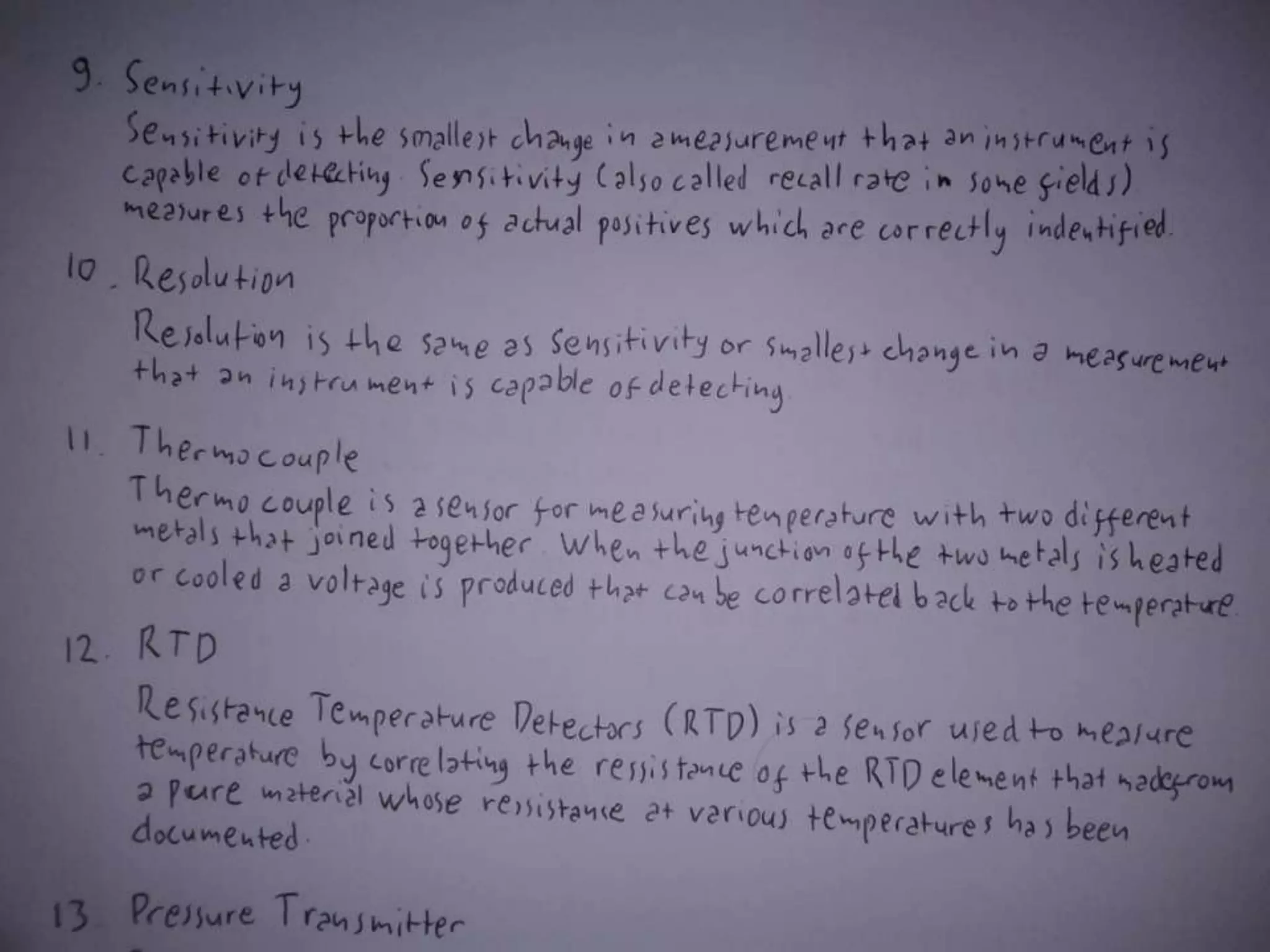Important terms in measurement system | PPTX
