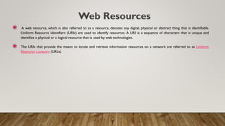Important Terms Related to the World Wide Web | PPTX