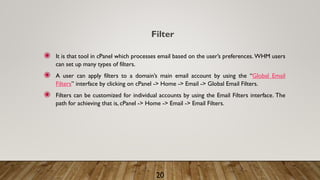 Important Terms that are Encountered Frequently by cPanel Users | PPT