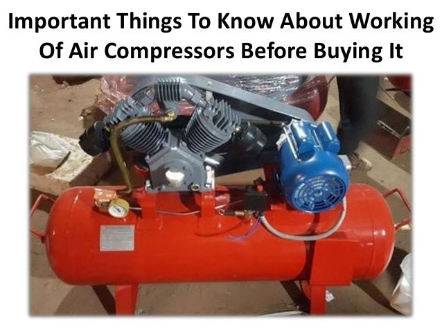 Explanation of how positive and dynamic displacement Air Compressor ...