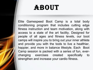 Important Things Of Boot Camp | PPT