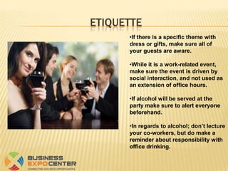 Important tips to planning an office party | PPT