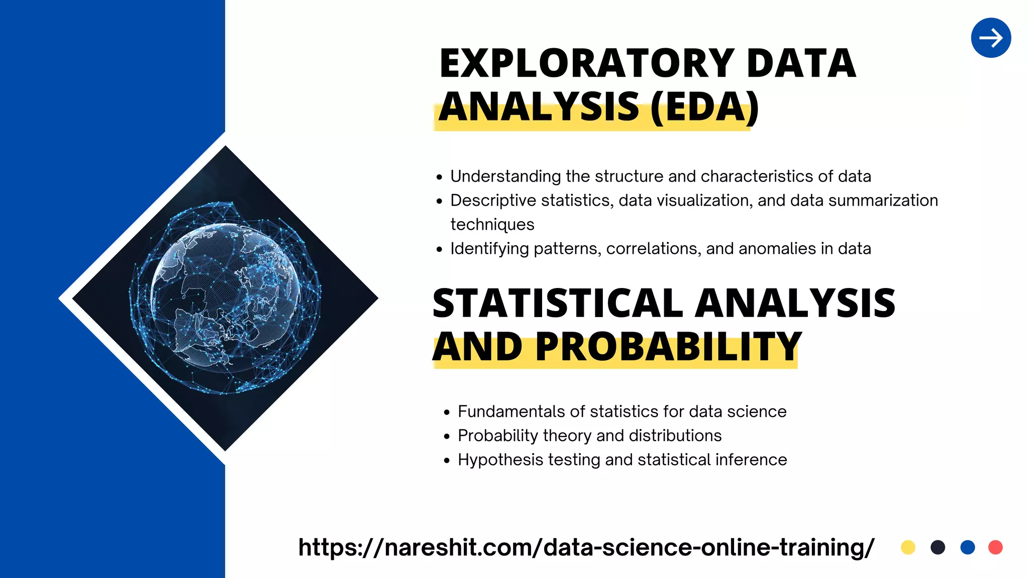 important topics for data science - NareshIT | PDF