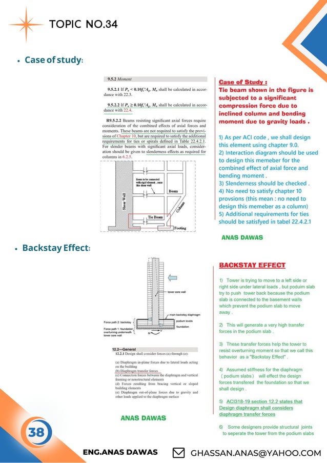 Important topics in civil engineering Eng.Anas Dawas | PDF