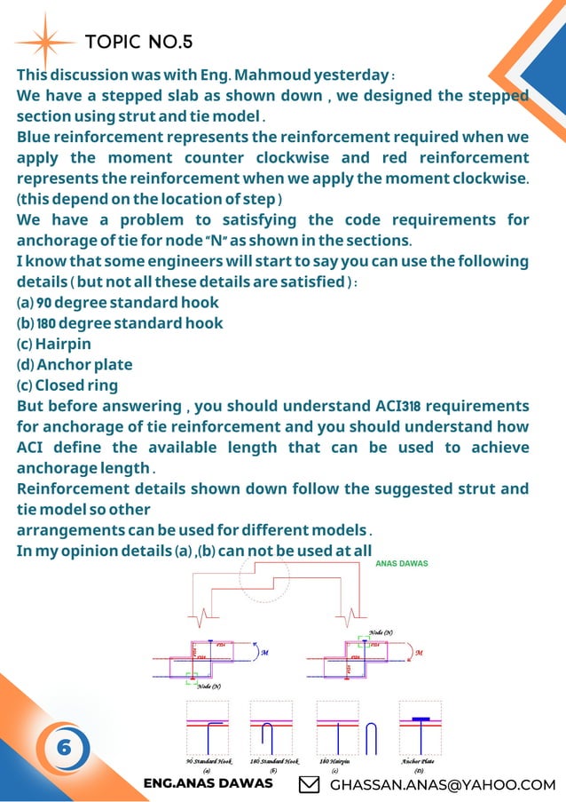 Important topics in civil engineering Eng.Anas Dawas | PDF