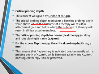 Important values to remember in periodontology.pptx