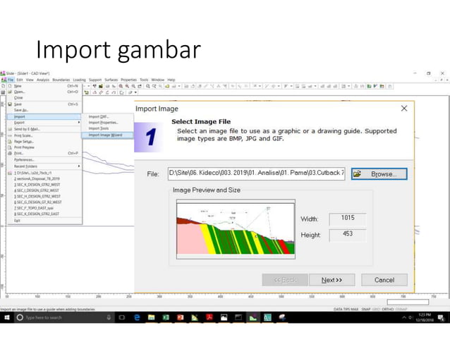 Import cross section ke slide.pptx