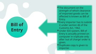 Import documents for international business.ppt