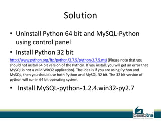 Importerror dll load failed is not a valid win32 application Python ...